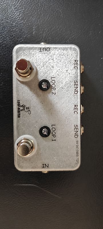 Loop-Master Pedals 2-Loop True Bypass Looper Loop Pedal | Reverb