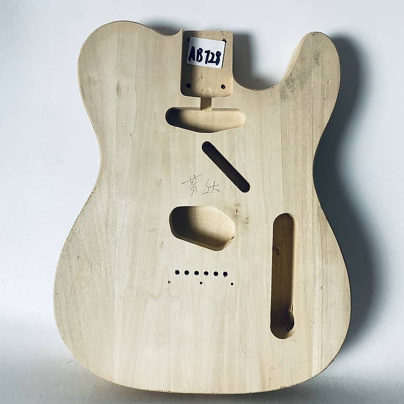 Basswood Telecaster Tele Style Guitar Unfinished Body DIY | Reverb