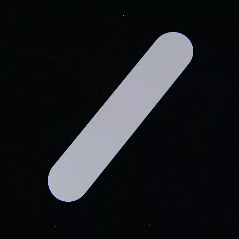 Blank Control Plate For Tele ,Plastic PVC 3ply White, No-hole | Reverb