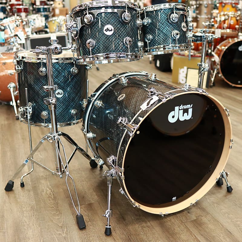 DW Collector's Series 4-PC Shell Pack 22/10/12/16 Grey | Reverb
