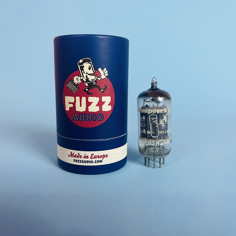 NOS Amperex 12AX7 Long Plate Bugle Boy Vintage Vacuum | Reverb Canada