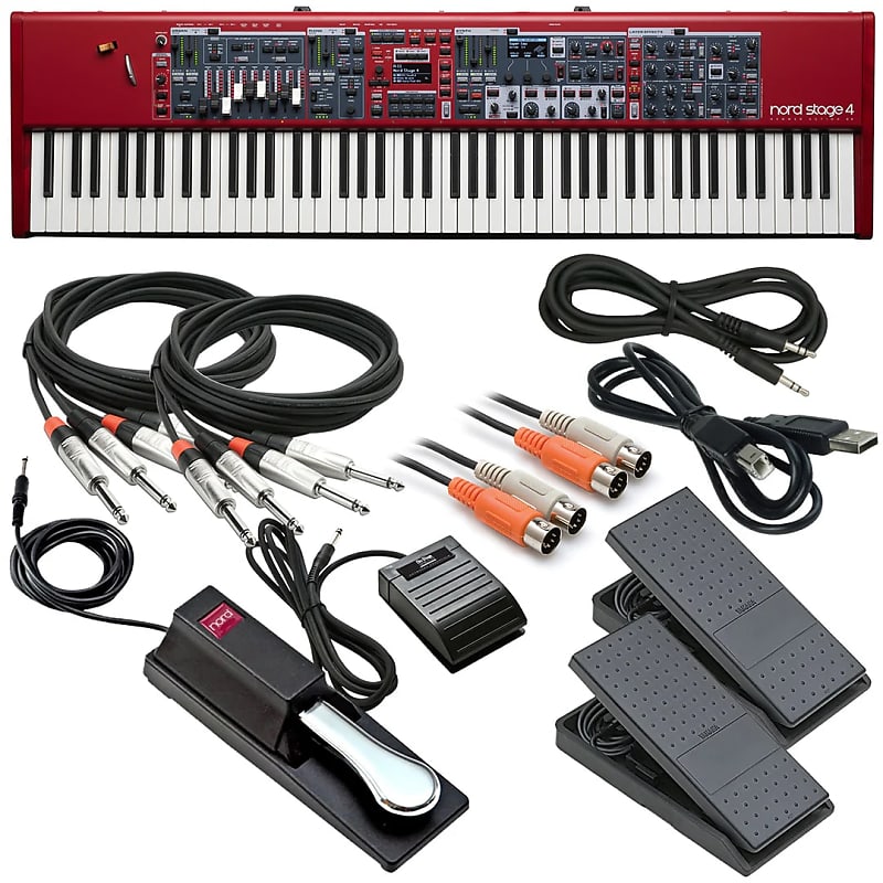 Nord Stage 4 88 Stage Keyboard CABLE KIT | Reverb
