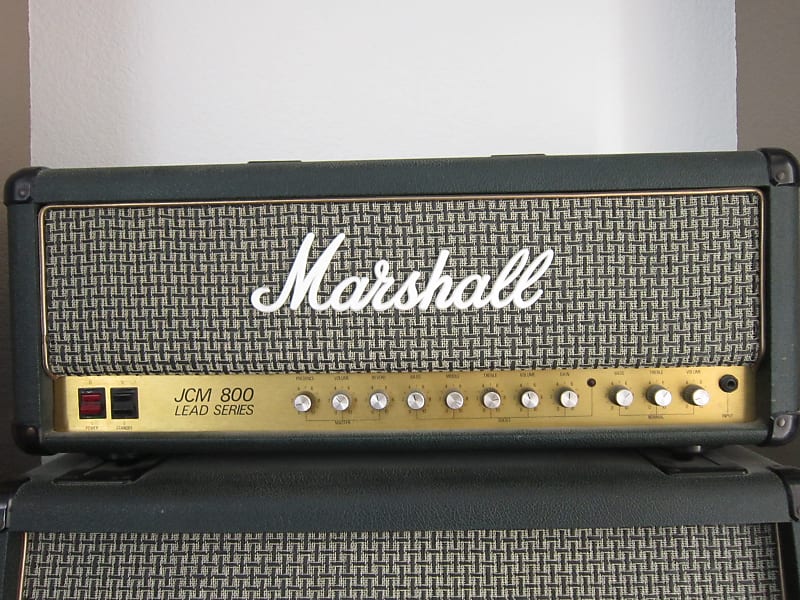 Marshall 1986 ltd ed green full stack 1986 green | Reverb