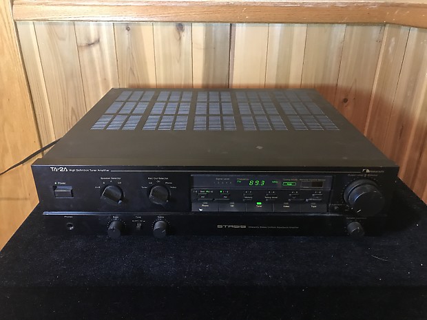 Nakamichi TA-2A Black case vintage stereo receiver high | Reverb