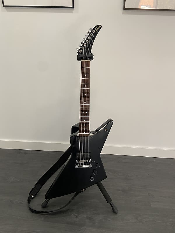 Gibson Explorer 7 strings 2010 - Ebony | Reverb