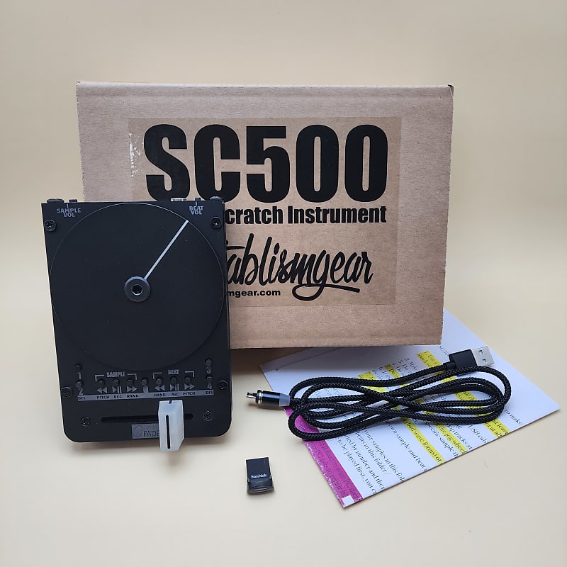 Portablism Gear SC500 (2021) Digital Scratch Instrument | Reverb