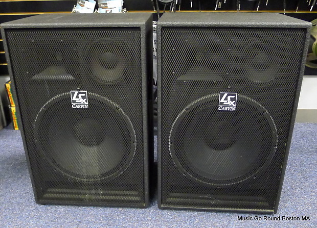 CARVIN LS-1503 800W 15" 3 way Speaker PAIR (2x) FREE | Reverb