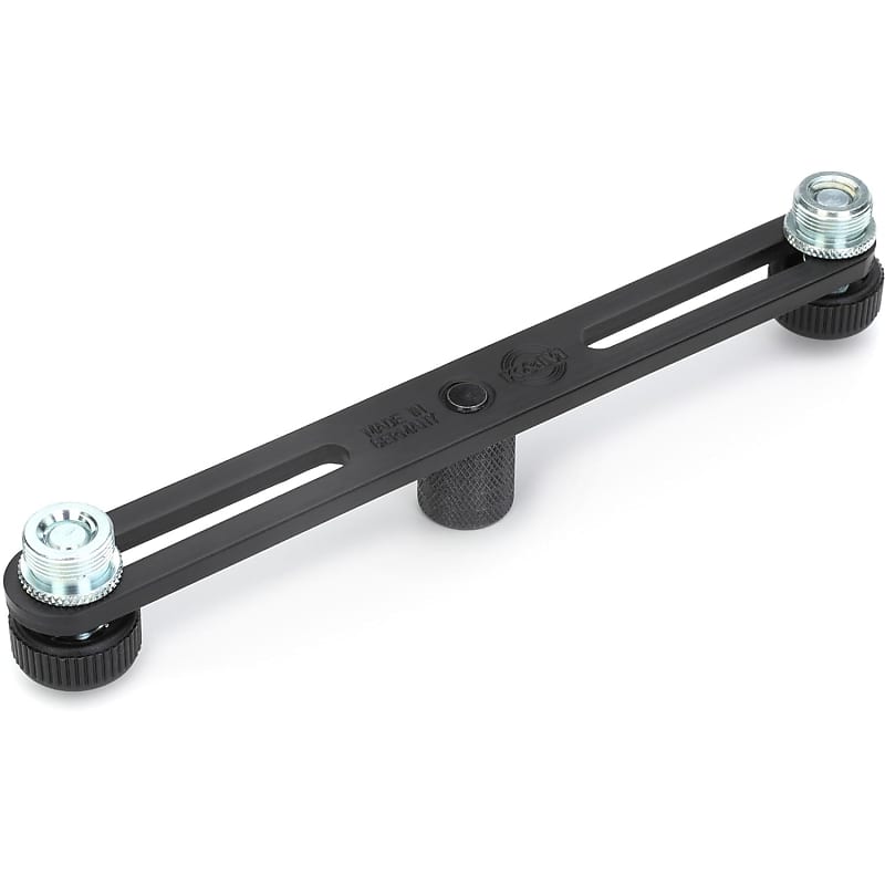 Microphone Bar | Adjustable Positioning For Two Mics Or Booms | Reverb