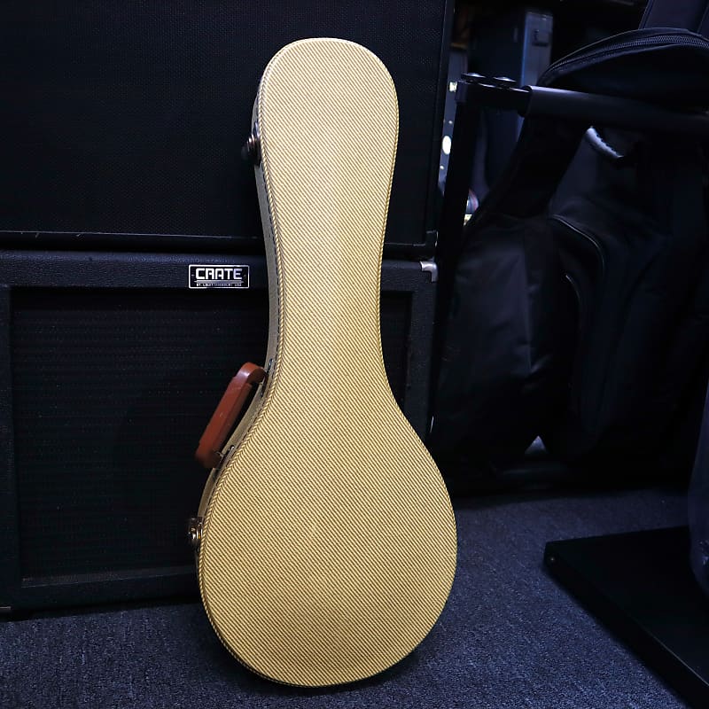 Rigel Mandolin A-Style, A+ Model w/Tolex Fitted Case | Reverb