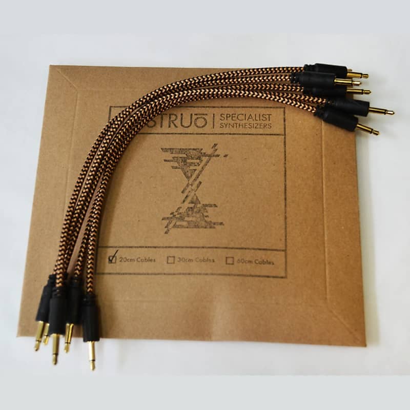 Instruo - Patch Cables (5 Pack) [20cm] | Reverb