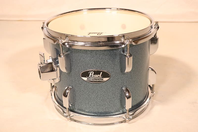 Pearl 8x10" Roadshow Tom Drum Light Blue Sparkle | Reverb