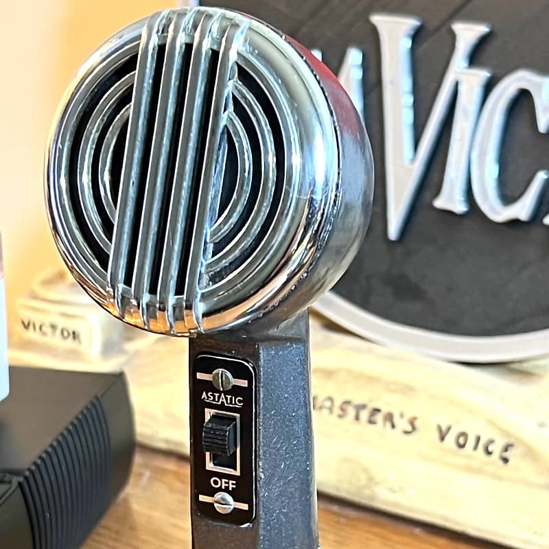 Vintage 1950's ASTATIC Crystal 200-S, working original | Reverb