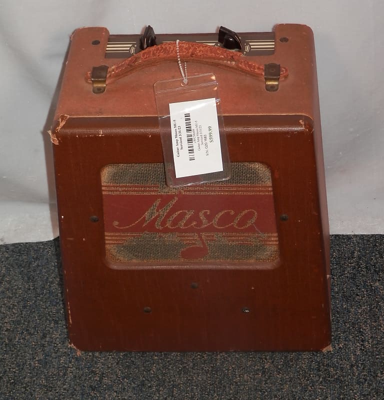 Masco MU-5 Guitar / Harmonica Tube Amplifier vintage 1950s | Reverb