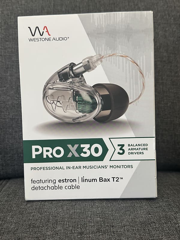 Westone Westone Audio Pro X30 Earphones - Clear 2024 | Reverb