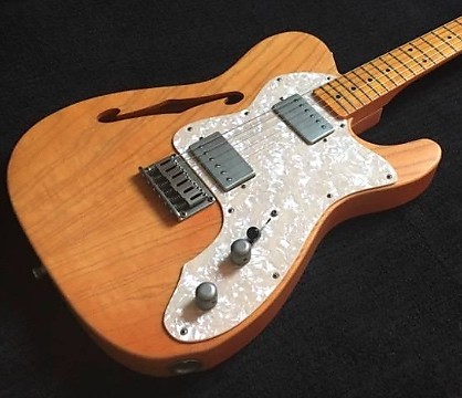 Whitfill Telecaster Slimline, Semi-Hollow, Dual-Humbucker, | Reverb