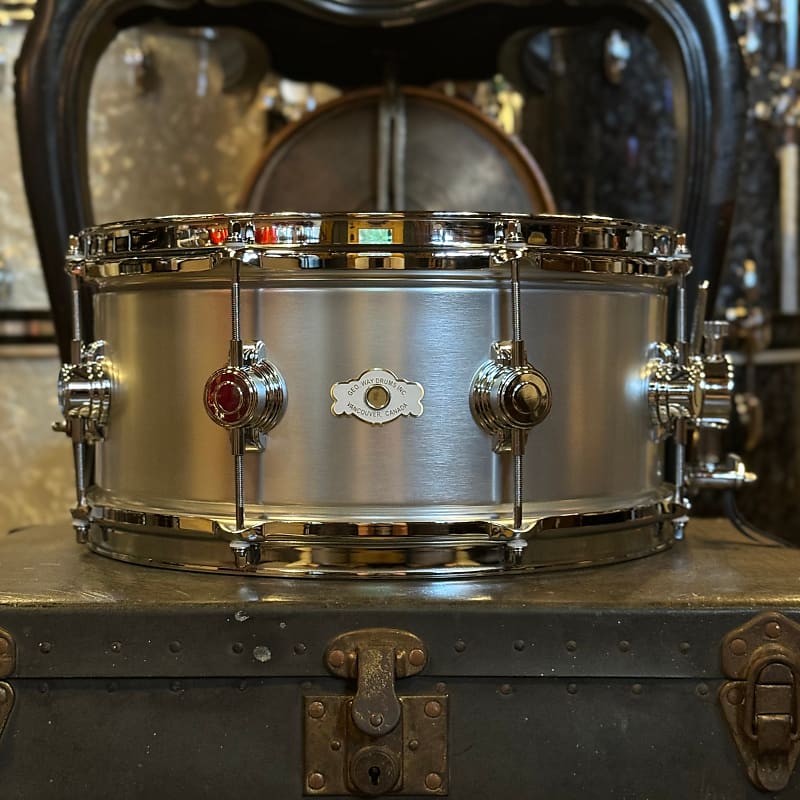NEW George Way 6.5x14 "Aero" Aluminum Snare Drum | Reverb Canada