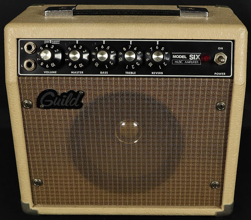 Vintage Guild Japan Model Six Electric Guitar Blonde Combo | Reverb