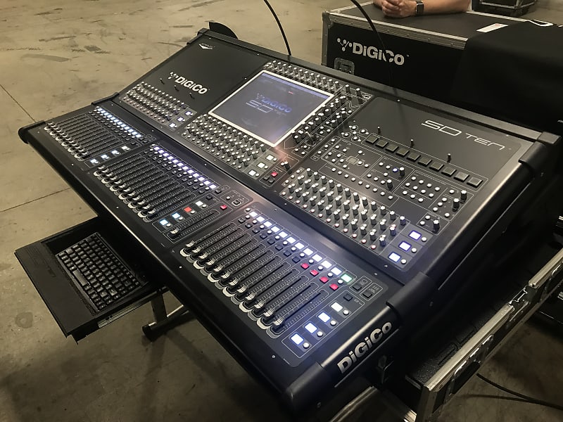 Digico SD10 HMA Optical Touring Rig w/ SD Rack, cases, etc. | Reverb