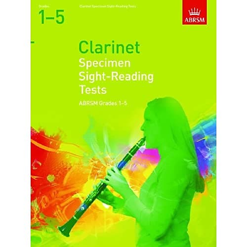 Specimen Sight-Reading Tests for Clarinet: Grades 1-5 | Reverb