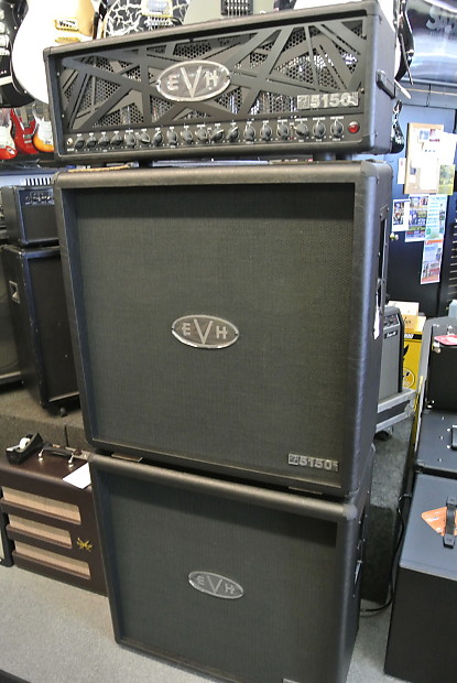 EVH Limited Edition 5150 III 100S Full Stack 2015 Black | Reverb