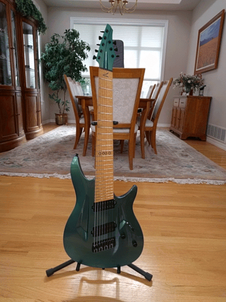 Aristides 080s 8 String Multi Scale Fanned Fret Guitar | Reverb