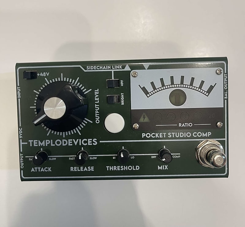 Templo Devices Pocket Studio Comp 2023 - Hall Tech Green | Reverb