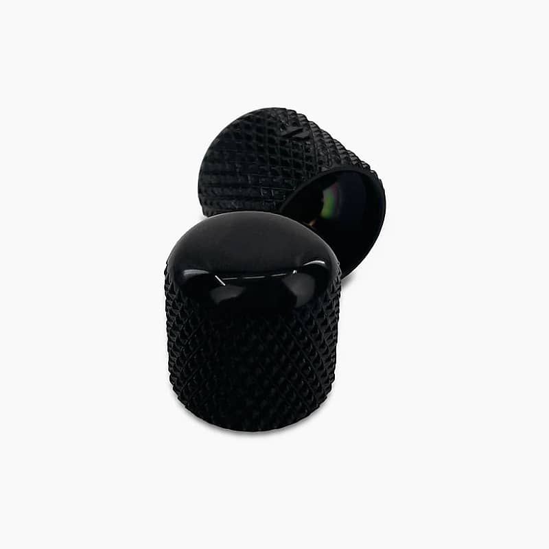 All Parts MK-0110-003 black metal dome knobs | Reverb
