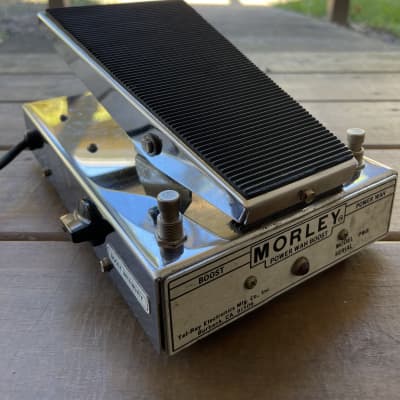 Morley Power Wah Boost PWB 1970s Chrome 1970s Chrome | Reverb