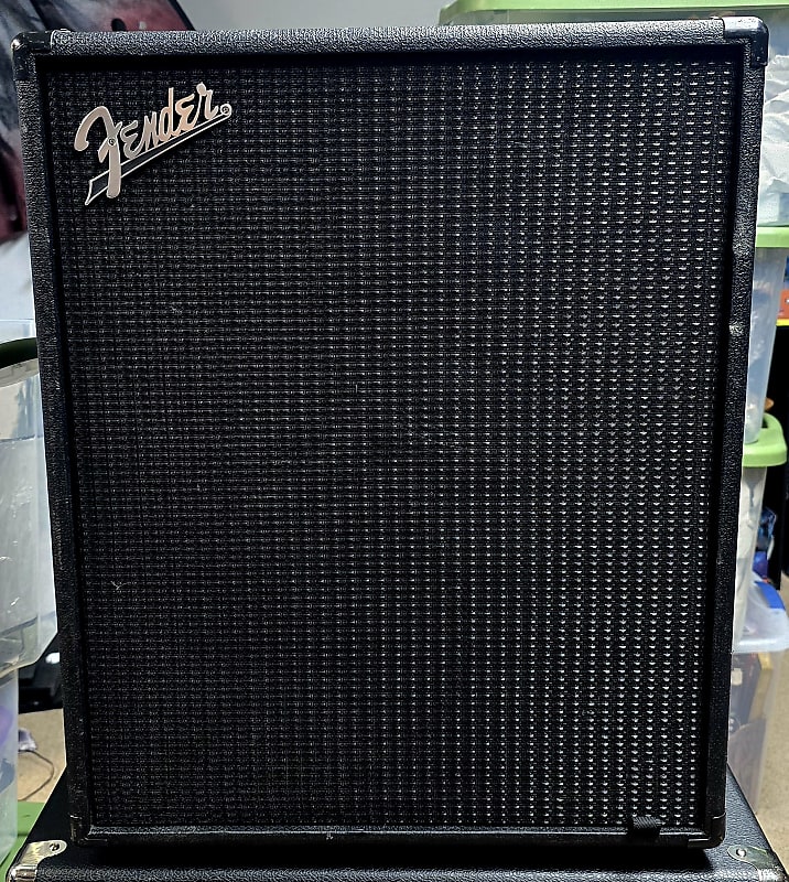 Fender Rumble 210 V3 700-Watt 2x10" Bass Speaker Cabinet 2015 | Reverb