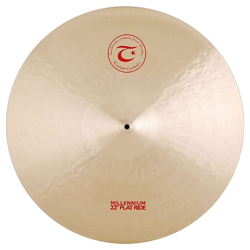 Turkish Millennium Flat Ride Cymbal 22" | Reverb