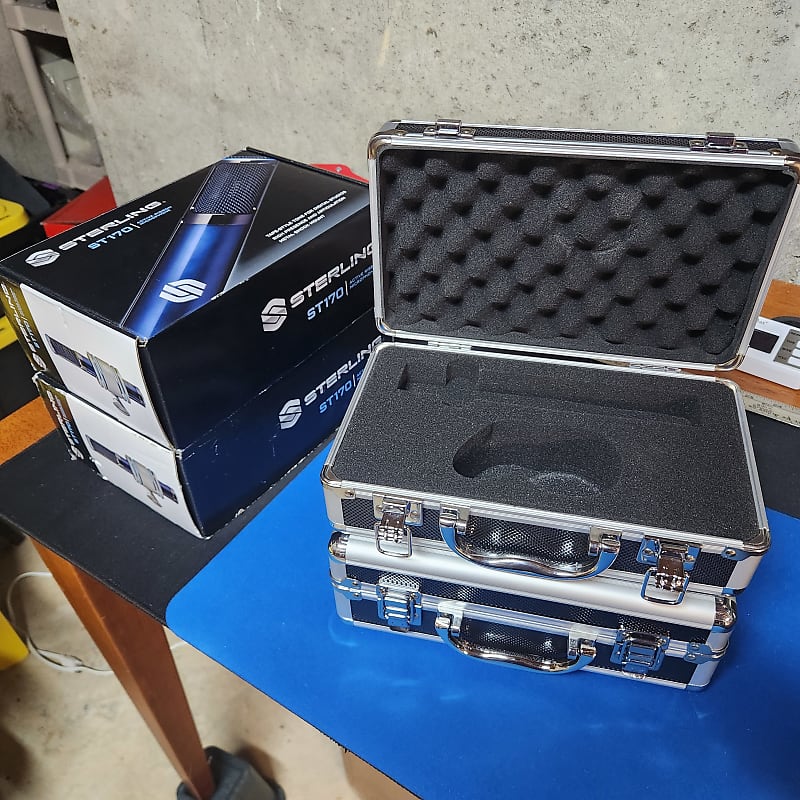 Pair of Ribbon Mic cases | Reverb