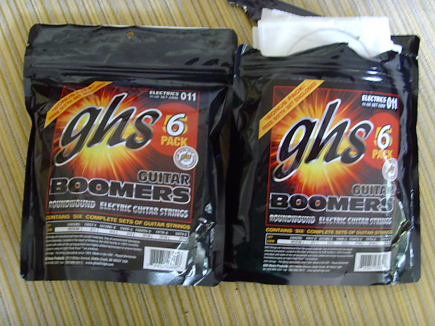 11 New sets of GHS Boomer Electric Guitar Strings Medium | Reverb