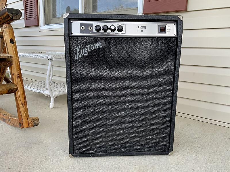 1970’s KUSTOM 1-B Bass Amp Amplifier. “Just Serviced w/ | Reverb
