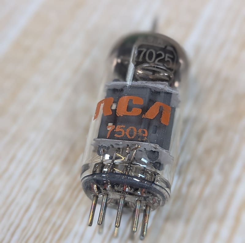Vintage RCA 7025 Preamp Vacuum Tube--Tested & Working! | Reverb UK