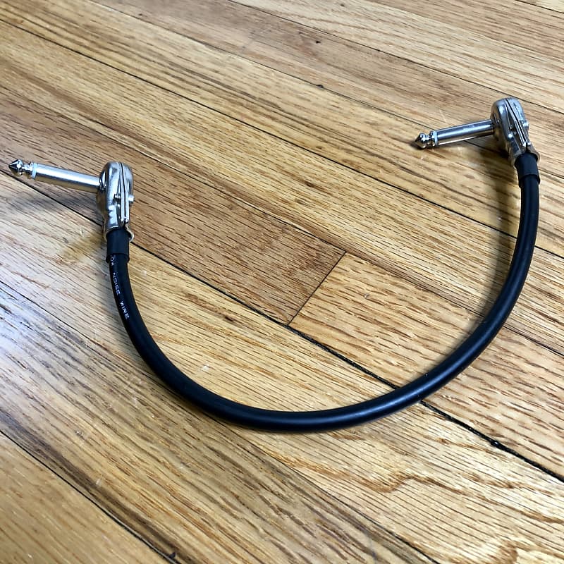 Mogami 2524 9.5” Pancake 1/4” - Pancake 1/4” Patch Cable | Reverb