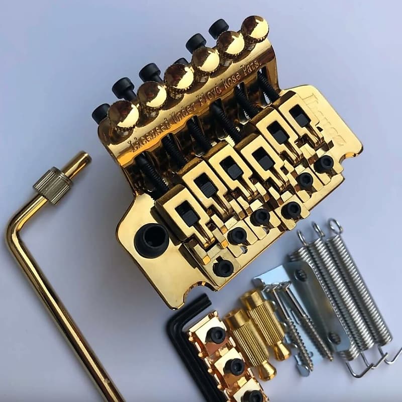 Ibanez Licensed Floyd Rose Bridge Tremolo in Gold | Reverb