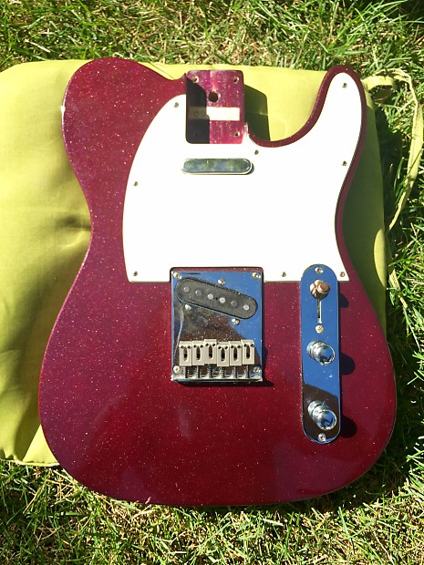 Loaded Telecaster Body Metallic Purple Make Offer | Reverb