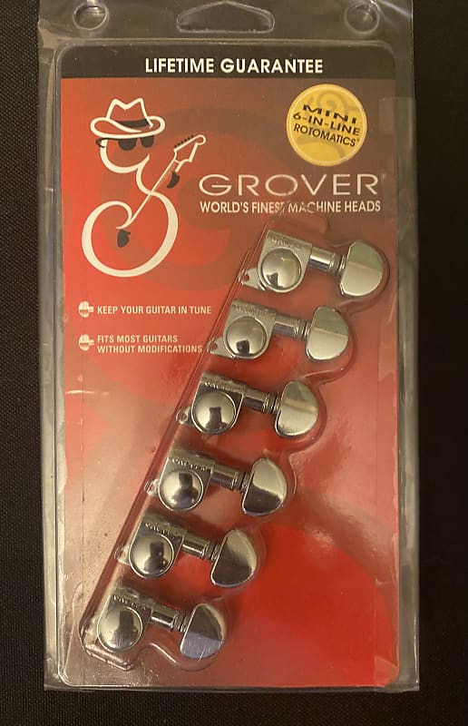 Grover Rotomatic In-Line Chrome | Reverb