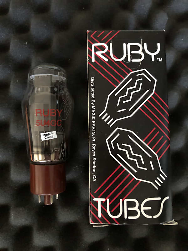 Ruby Tubes 5U4GC | Reverb