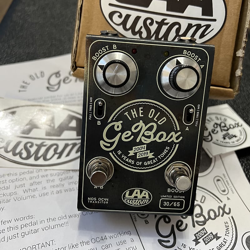 LAA-Custom The Old GE BOX - Treble Booster Ranger | Reverb