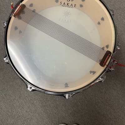 Sakae Maple 5.5x14 Gold Sparkle Snare Drum - Made in Japan | Reverb