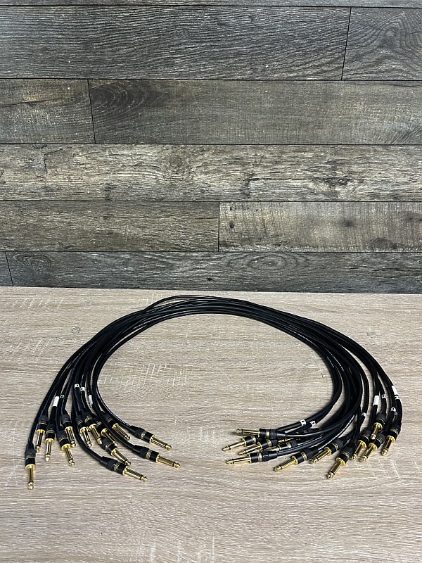 13X Monster Prolink Studiolink 500 Patch Interconnect Cables | Reverb