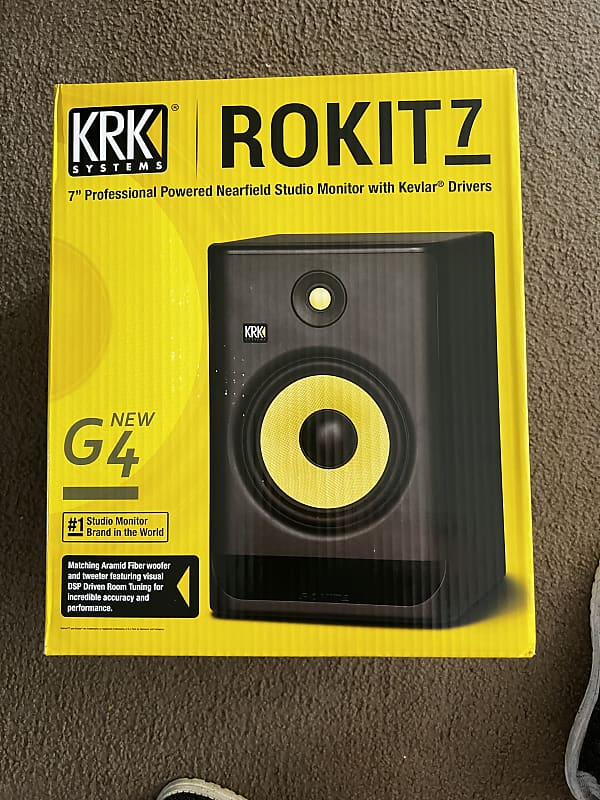 KRK RP-7 Rokit G4 2-Way 7" Active Studio Monitors (Pair) | Reverb
