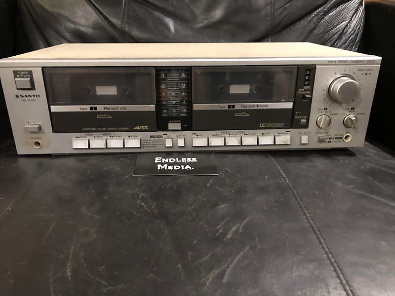 Sanyo RD W310 Stereo Cassette Tape Deck Player Recorder | Reverb
