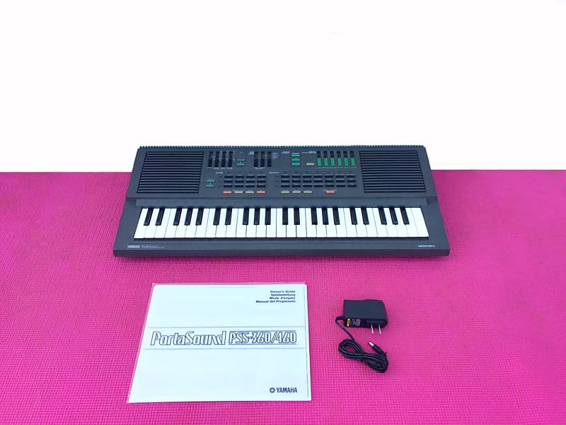 Yamaha PSS-460 FM Synthesizer Keyboard (SEGA, YM3812, | Reverb Canada