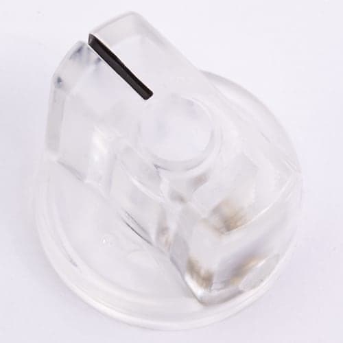 Clear Knob - Small, Indicator Line, set screw | Reverb