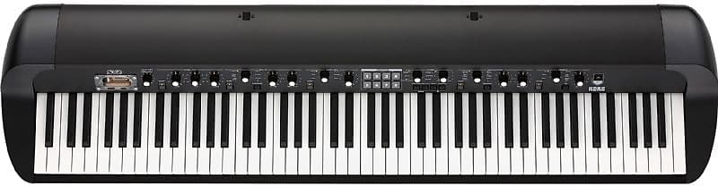 Korg 88-key Stage Vintage Piano with RH3 Hammer Action, Black | Reverb