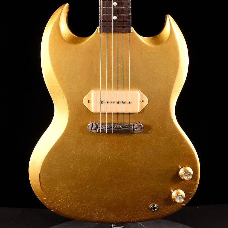 Gibson SG Junior 1962 - Gold Relic’d Refinish | Reverb