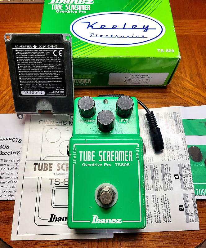 Keeley Ibanez TS808 Vintage '82 Mod and Mod+ (dual JRC and | Reverb