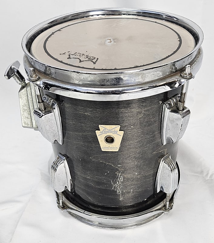 Ludwig Classic Series 8x9 Rack Tom 1980s - Charcoal Shadow | Reverb